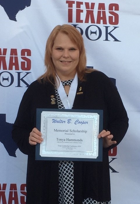 Tonya Hammonds wins Walter B Cooper Scholarship | Northeast Texas ...