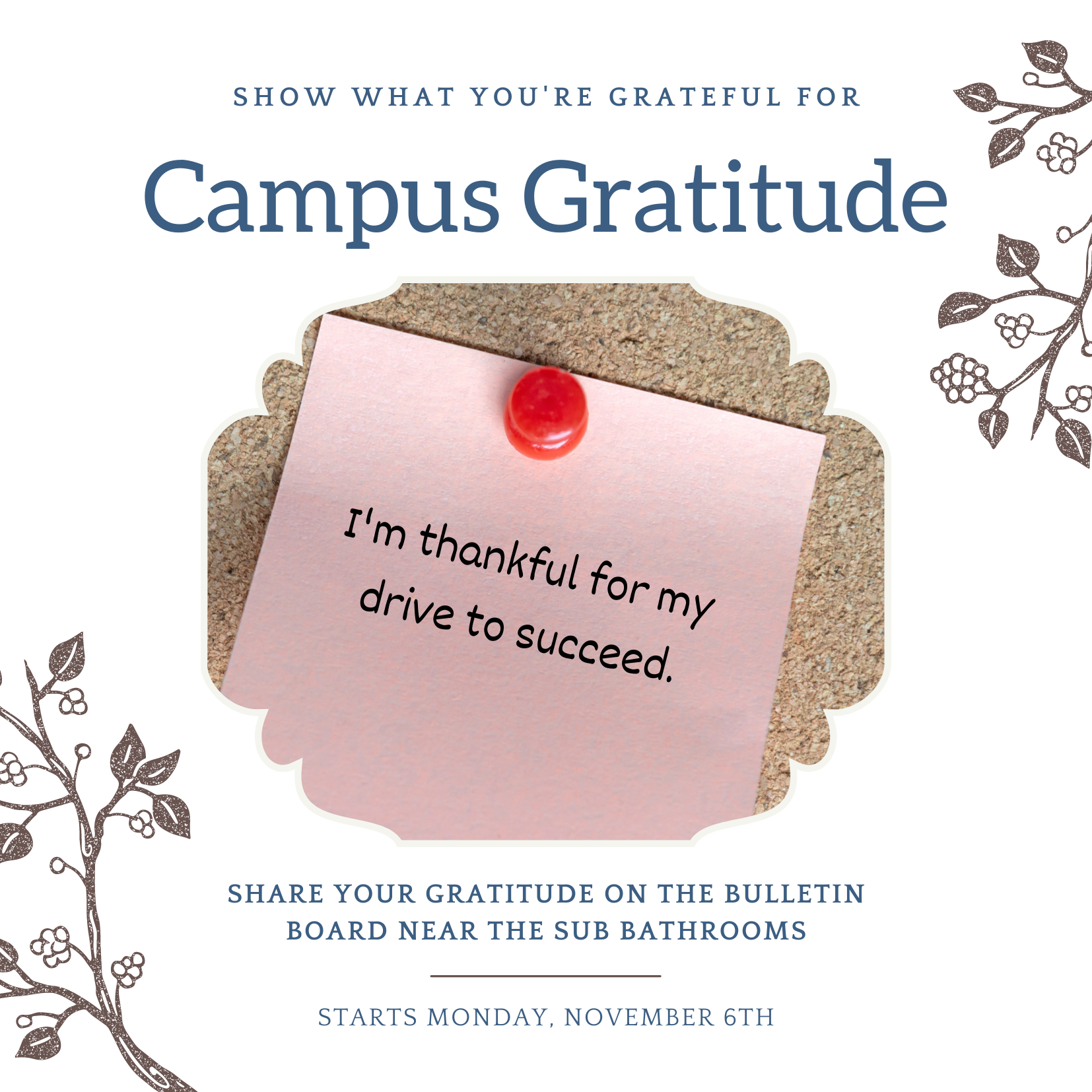 Campus Gratitude Start Date | Northeast Texas Community College