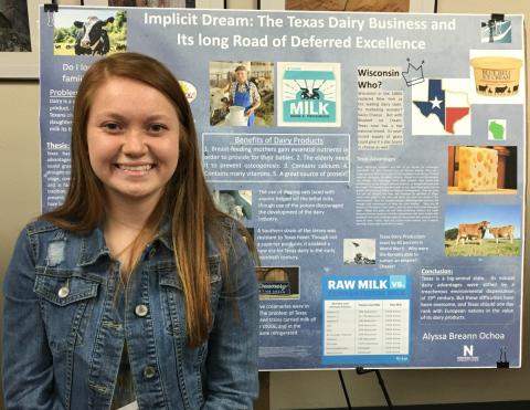 Honors students present at the Meeting of the GPHC | Northeast Texas ...