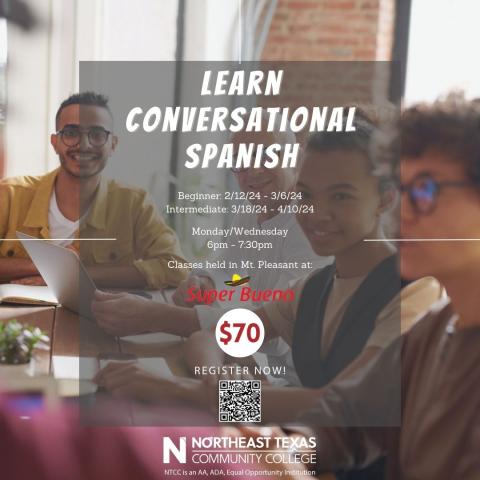 Microsoft Excel, Conversational Spanish classes starting soon ...