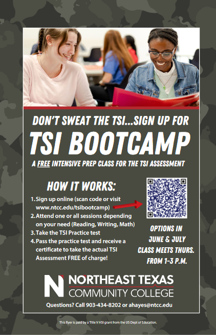 Texas Success Initiative Assessment (TSIA/TSIA2) | Northeast Texas ...