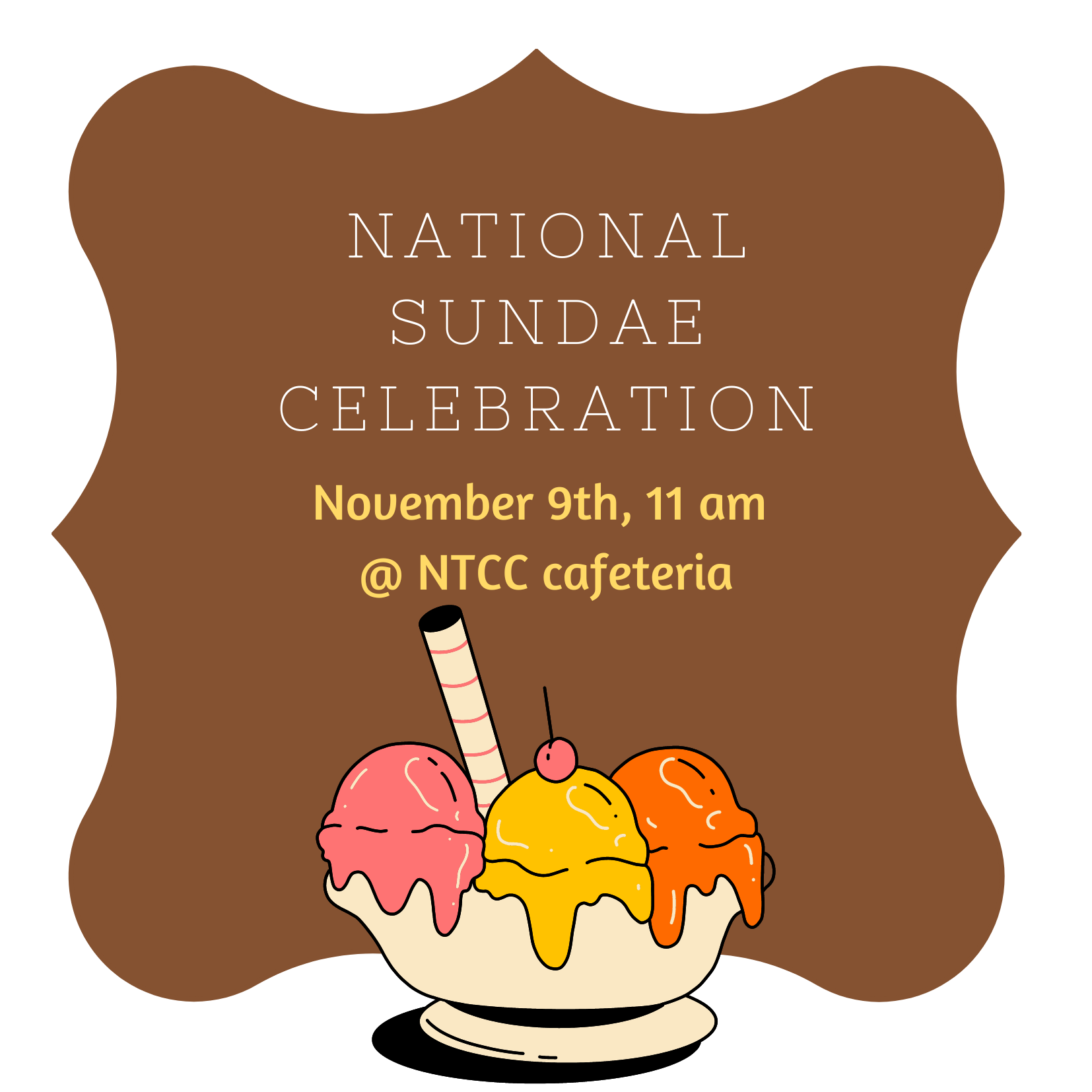 National Sundae Celebration | Northeast Texas Community College