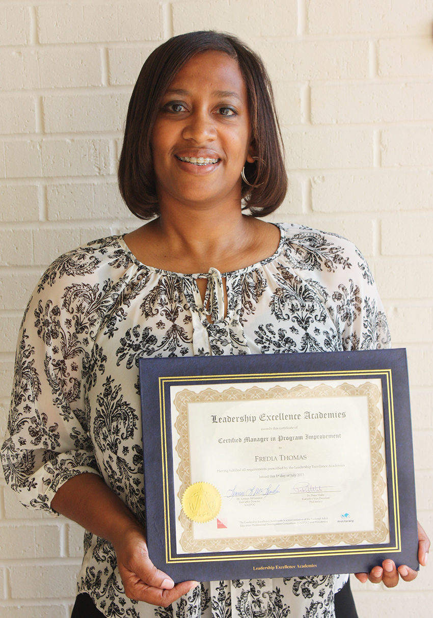 Fredia Thomas completes Leadership Excellence Academy | Northeast Texas ...