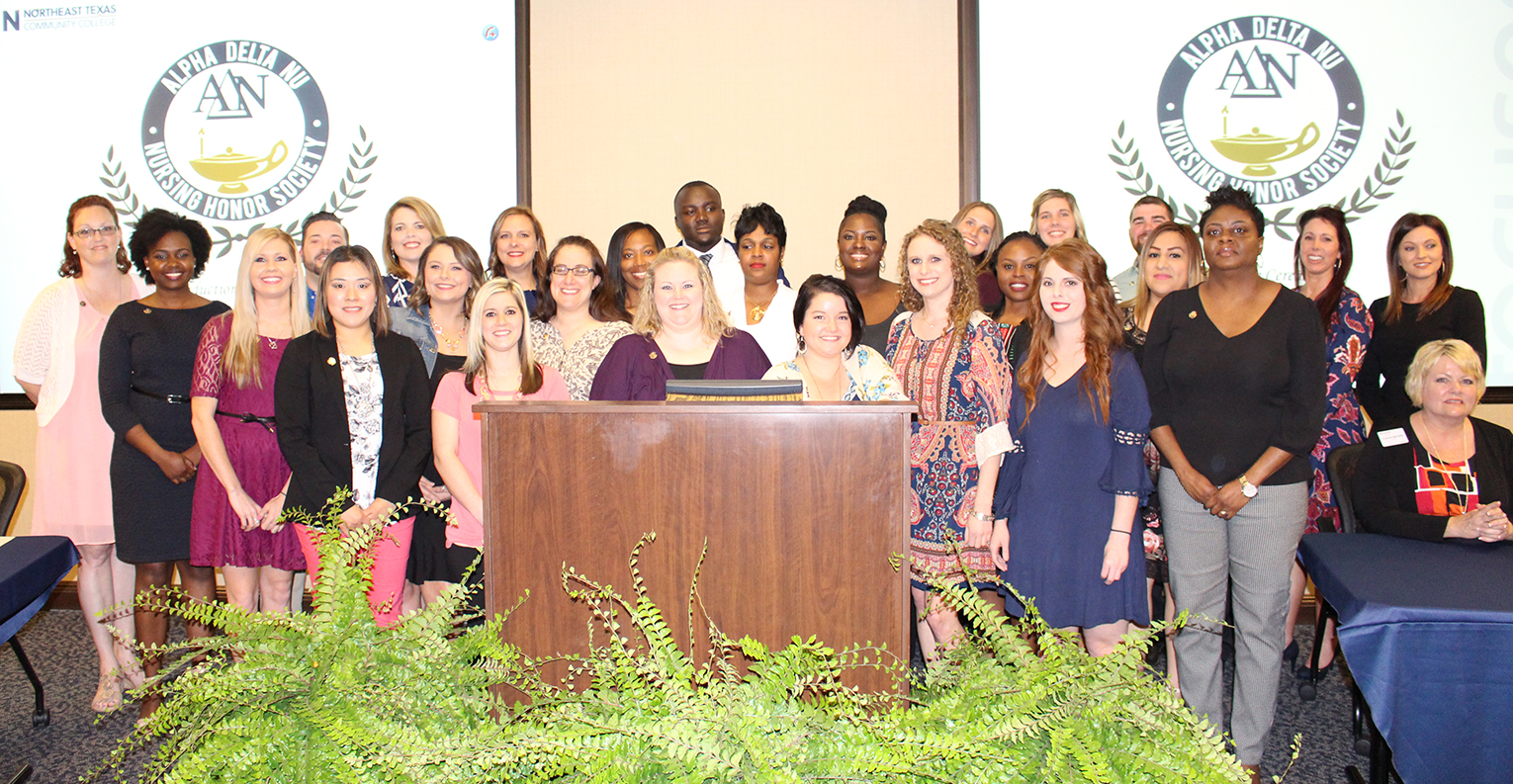 Nursing inducts 28 into Alpha Delta Nu Honor Society | Northeast Texas ...